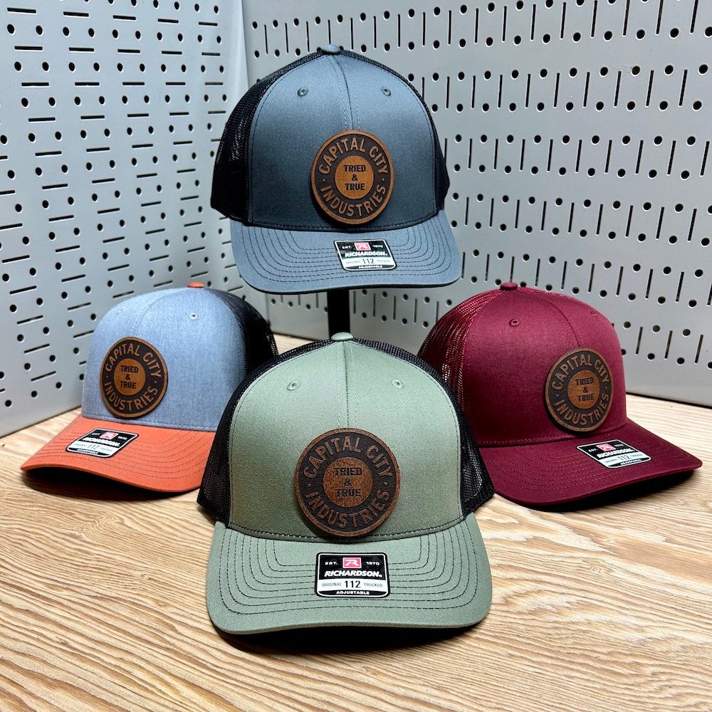 Leather Patch Hat/ CCI Medallion | CAPITAL CITY